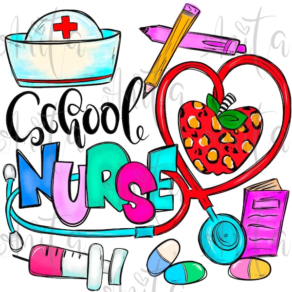 School Nurse Clipart - Etsy