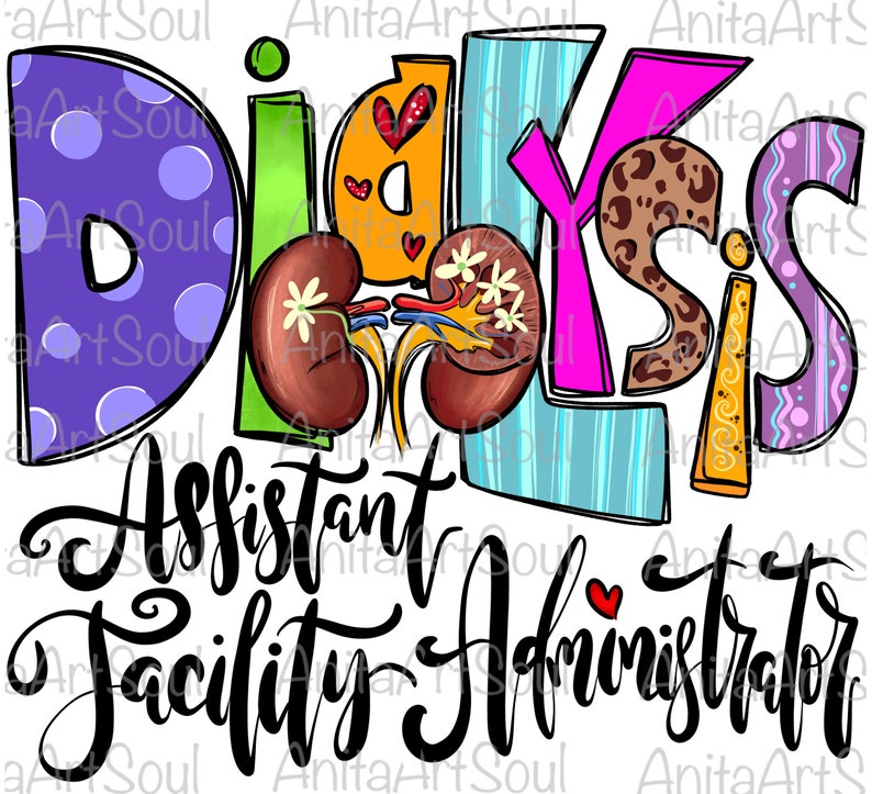 Dialysis Tech Sublimation PNG Design Dialysis Dietician - Etsy