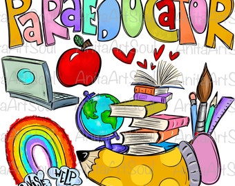 Para Educator Png - Etsy