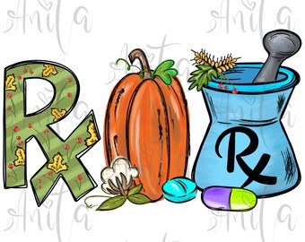 Pharmacist Fall Png - Etsy