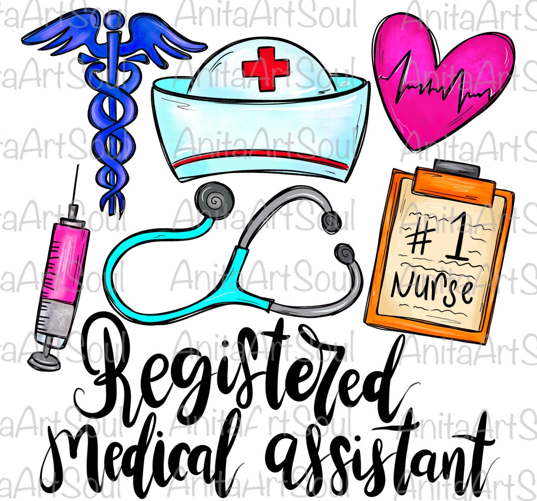 Registered Medical Assistant Sublimation PNG Design RMA Hand - Etsy