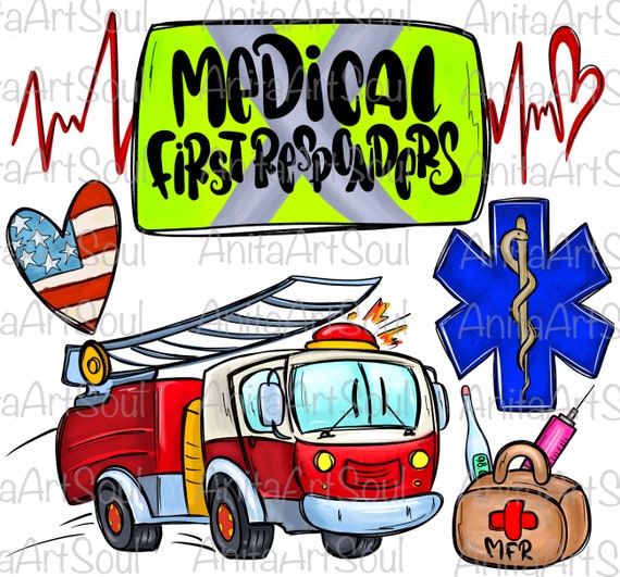 Blank Emergency Medical First Responder Logo