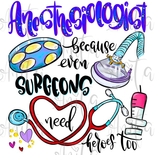 Anesthesia - Etsy