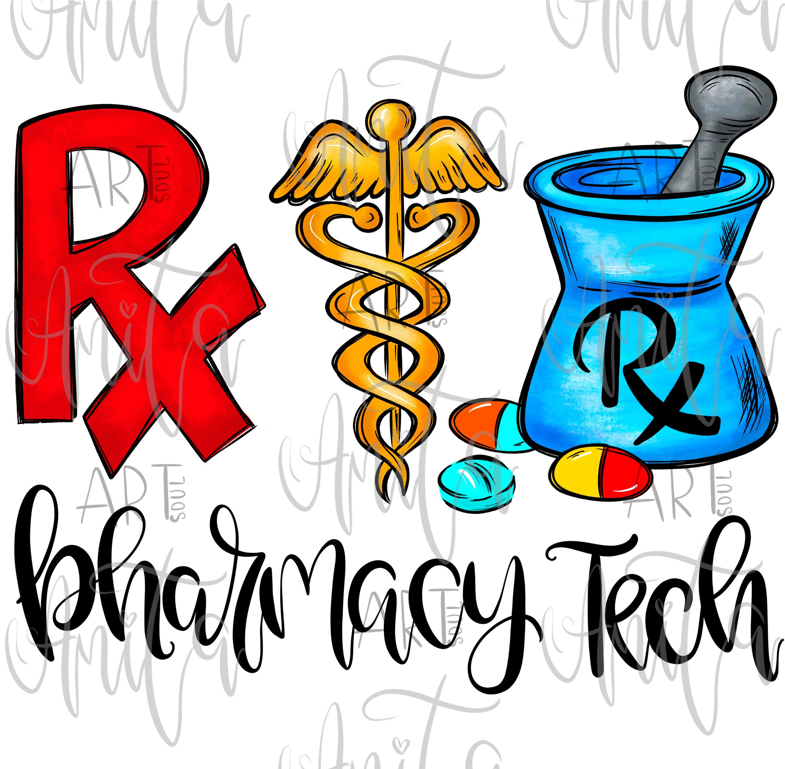 Pharmacy Tech Clip Art