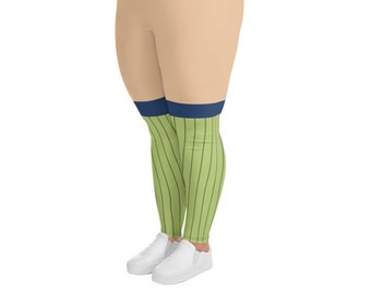 Pinstripe Leggings | Etsy