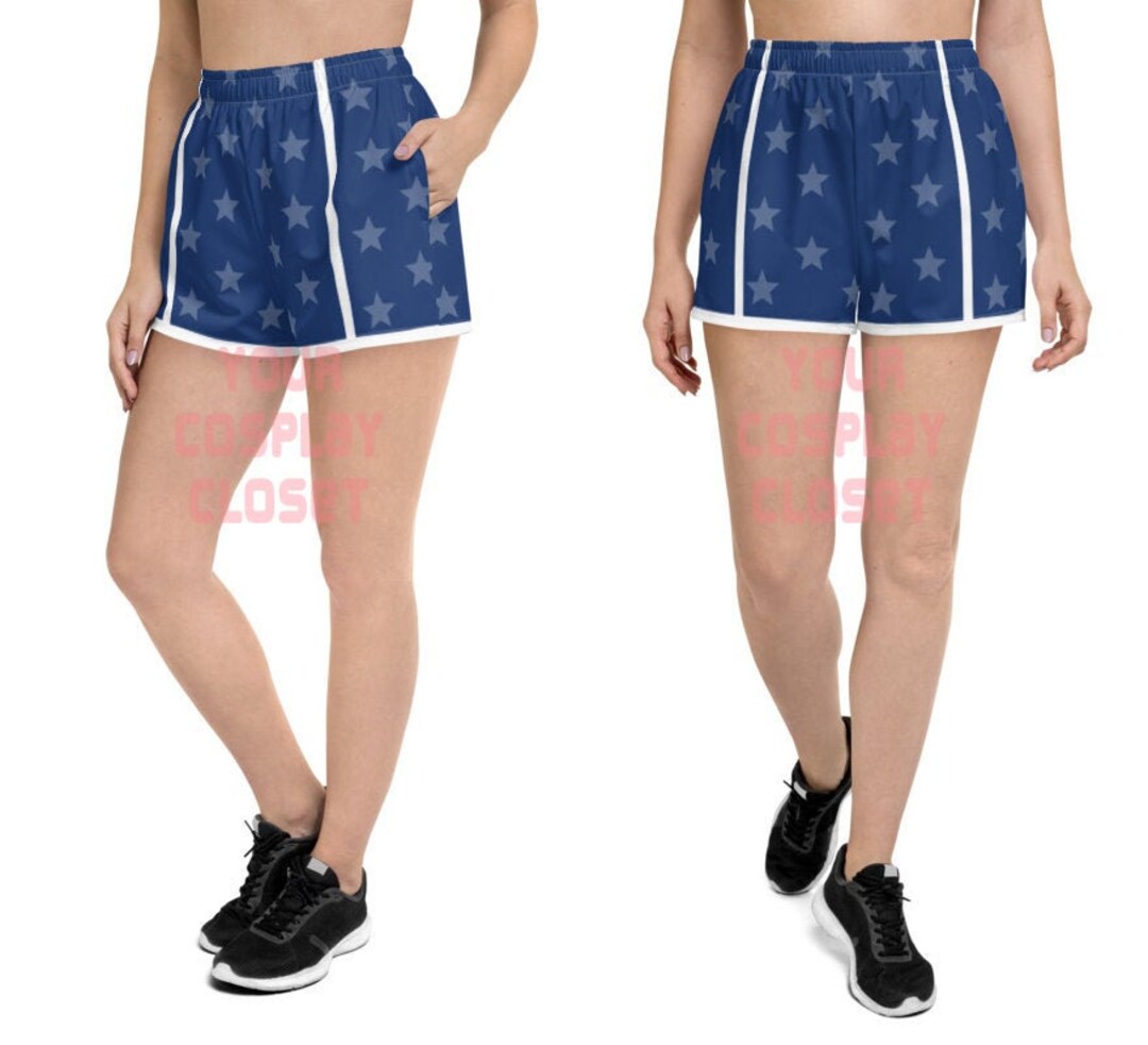 Hono Blue Starry Cosplay Women's Atheltic Shorts - Etsy