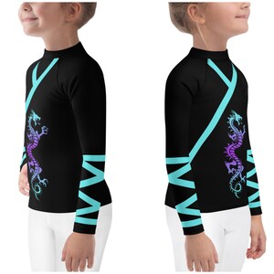 Ninja Assassin Purple and Teal Cosplay SET Shirt + Leggings | Kids ...