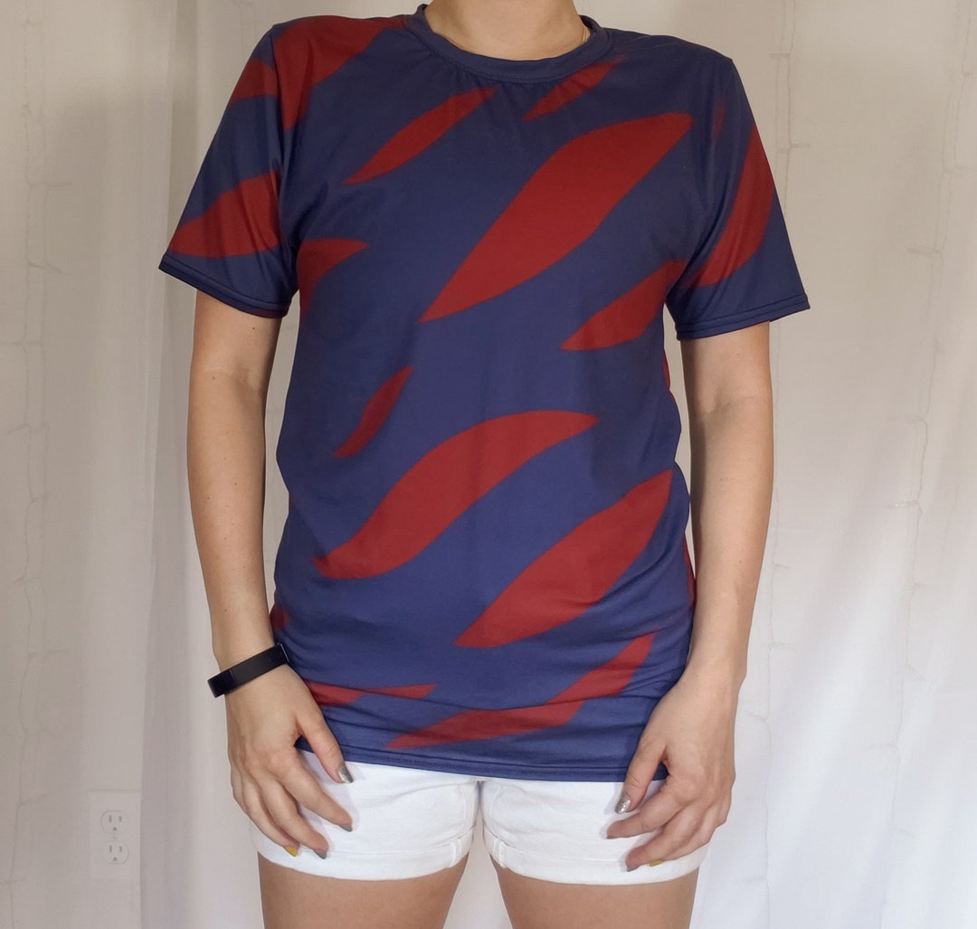 Kirishima Striped Cosplay Unisex T-shirt | Women's, Men's, Youth ...