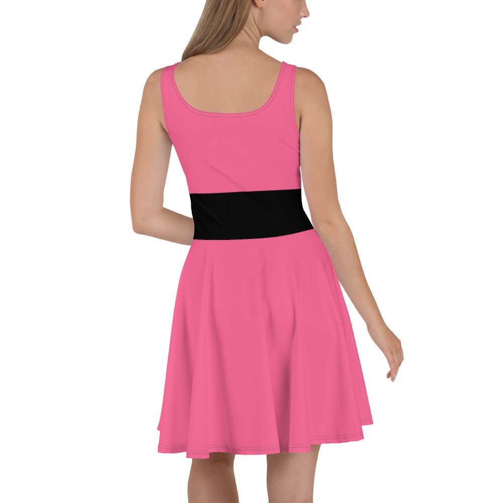Super Sisters Pink Cosplay Skater Dress - Etsy