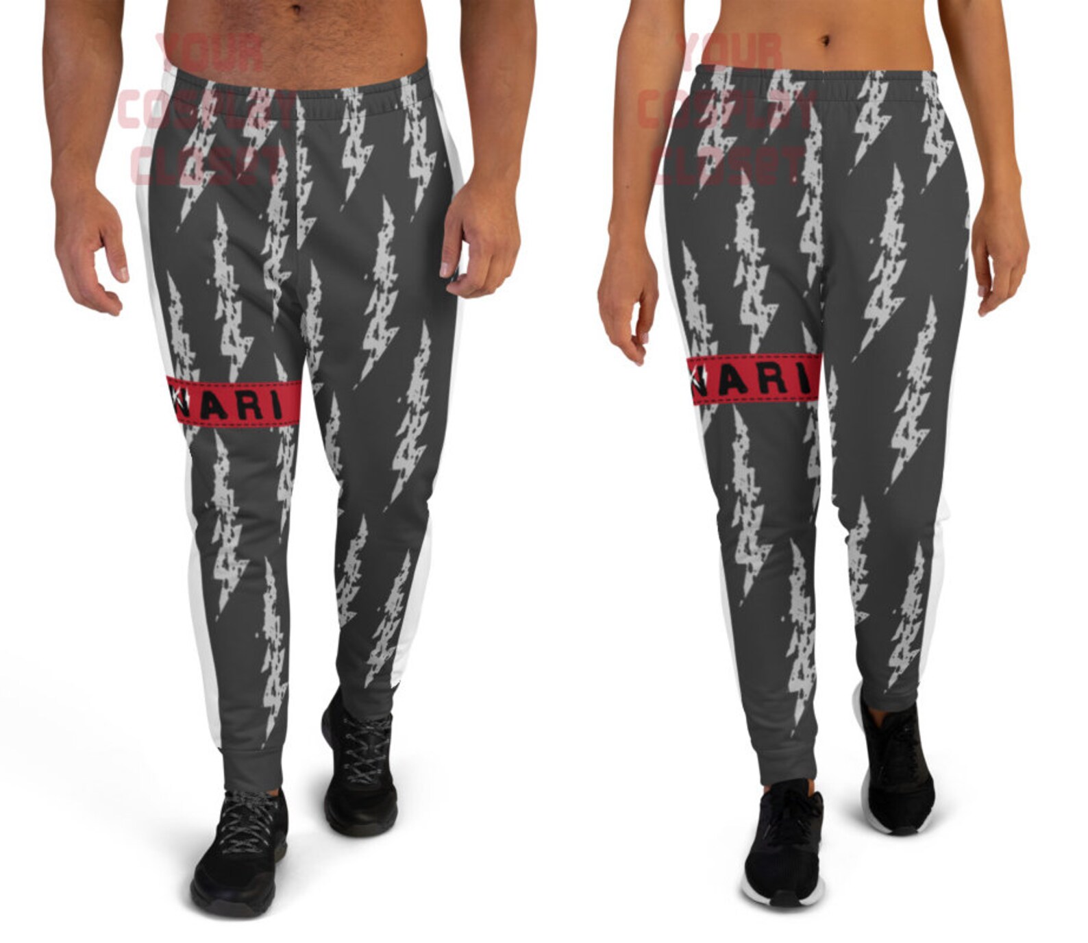 Electric Hero Lightening Bolt Cosplay Joggers - Etsy