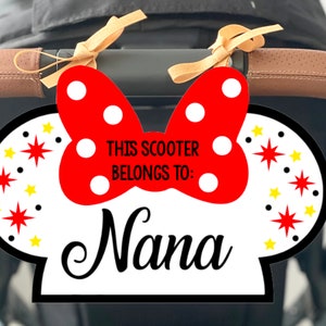 Disney Stroller Tag, Disney Stroller Sign, Cast Member Stroller Spotter ...