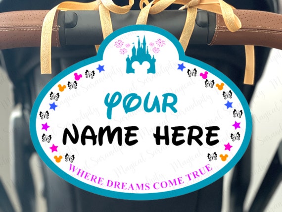 Disney Stroller Tag Disney Stroller Sign Mirabel Stroller | Etsy