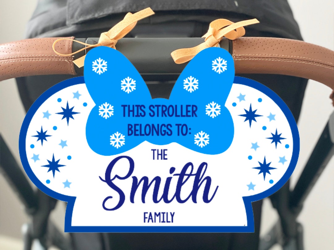 Disney Stroller Tag, Disney Stroller Sign, Cast Member Stroller Spotter ...