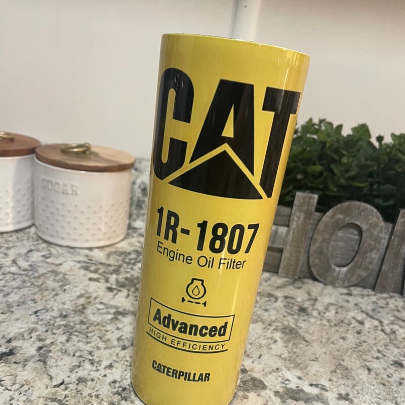 Cat Oil Filter Tumbler - Etsy