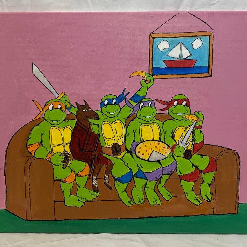Ninja Turtle Room - Etsy