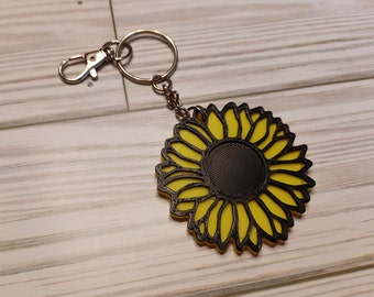 3d Flower Keychain - Etsy