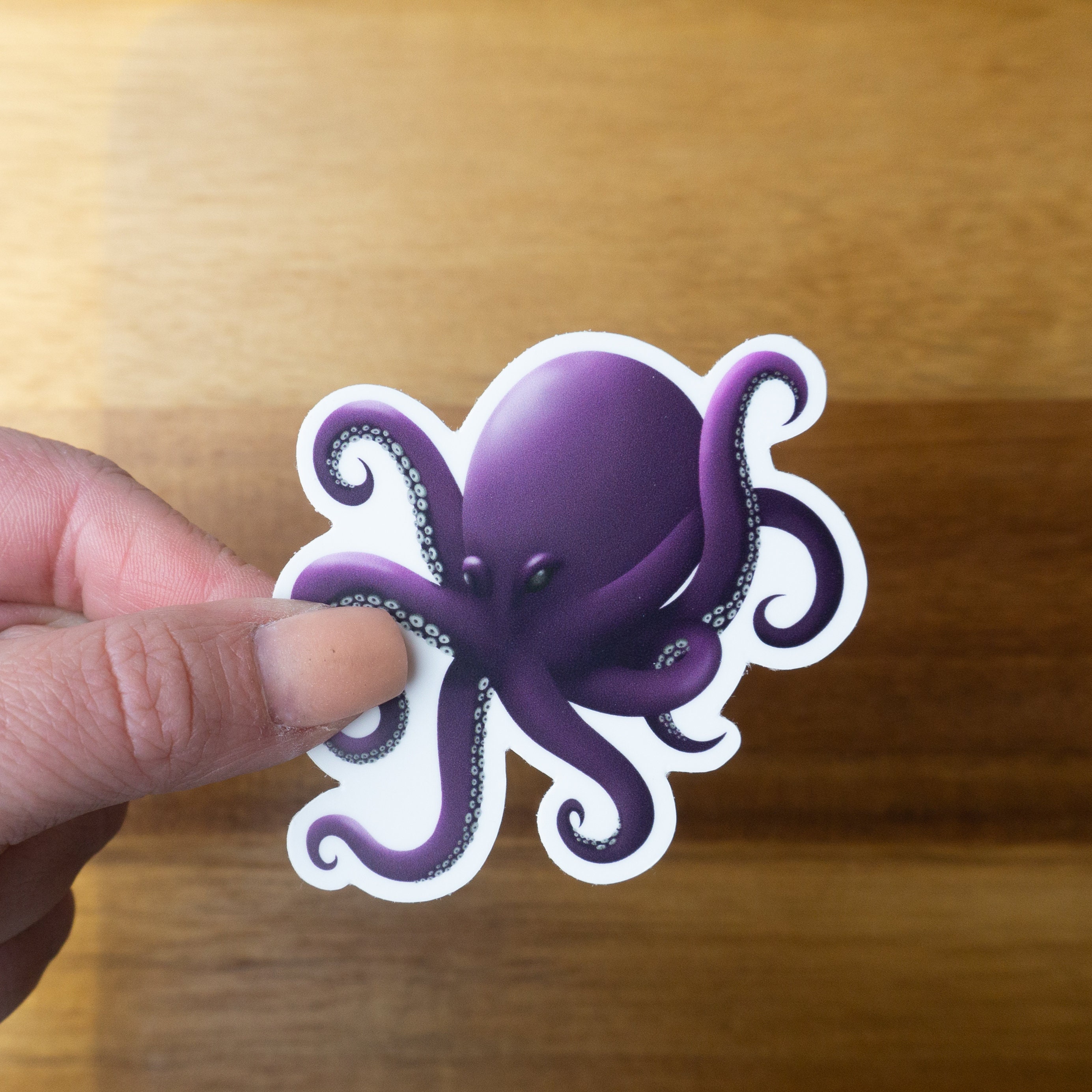 OCTOPUS STICKER Octopus Vinyl Sticker - Etsy