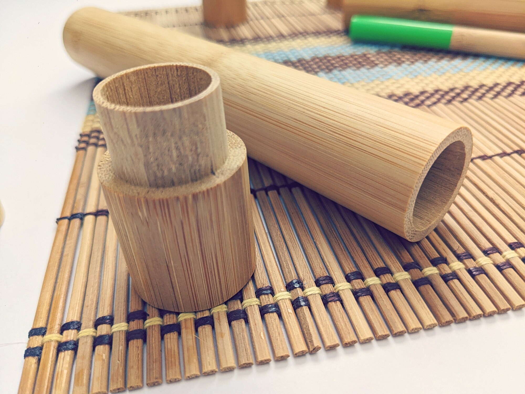 Bamboo Toothbrush & Case Holder - Travel Portable Wooden Toothbrush ...