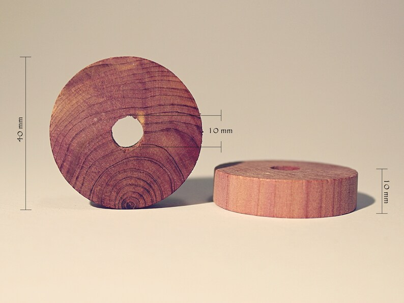 Sample Pack of NATURAL MOTH BALLS Red Cedar Wood Rustic Wood Crafts ...