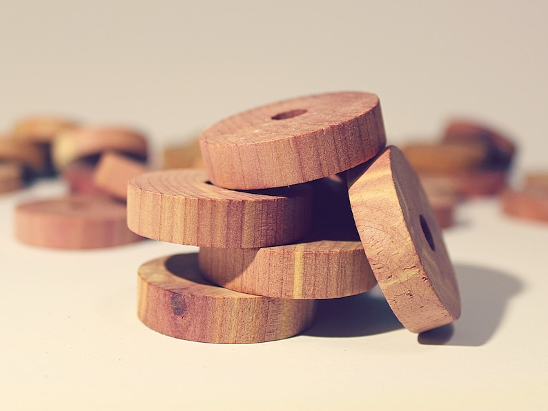 Sample Pack of NATURAL MOTH BALLS Red Cedar Wood Rustic Wood Crafts ...