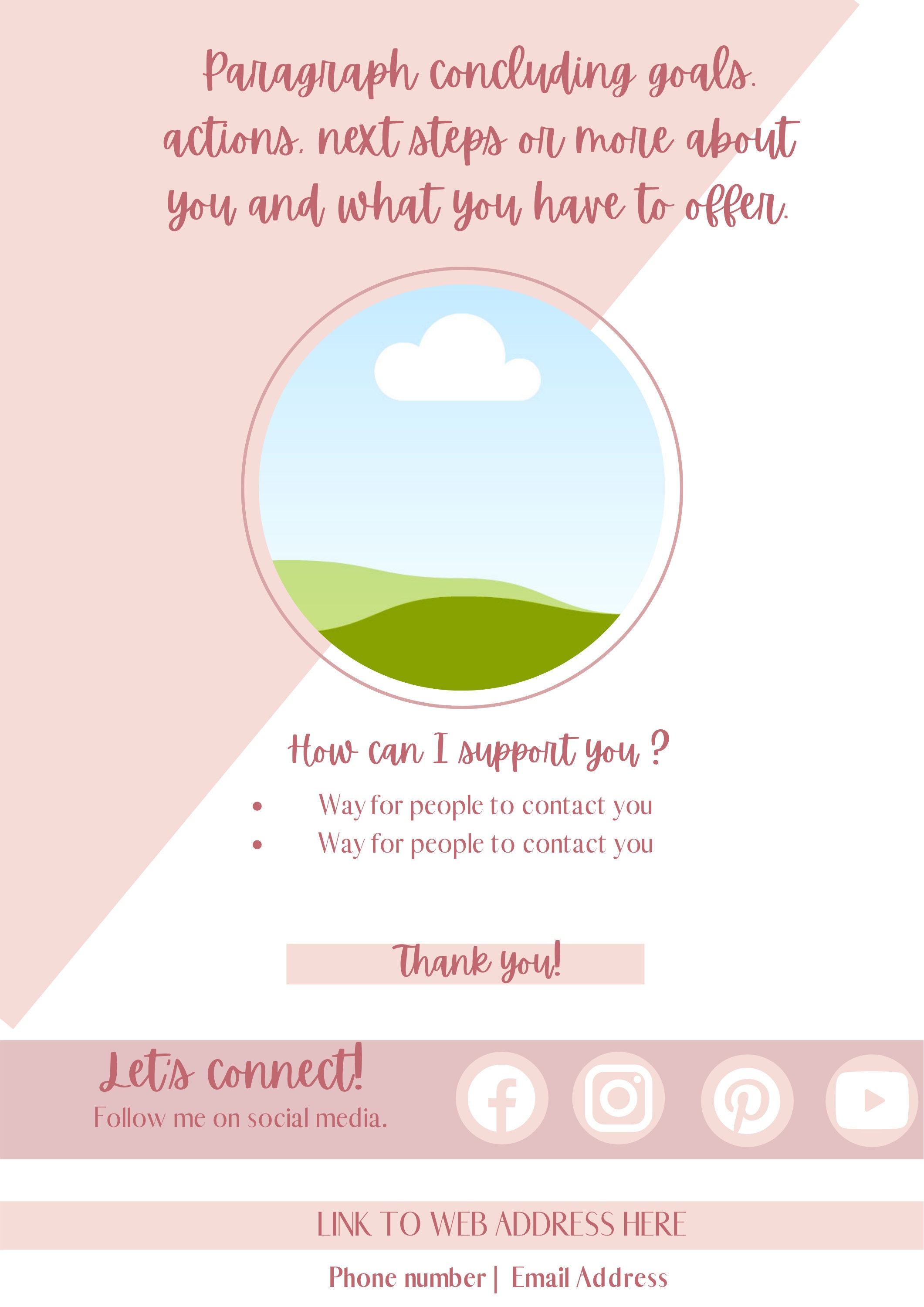 Canva Self Reflection Workbook Template Spring - Etsy