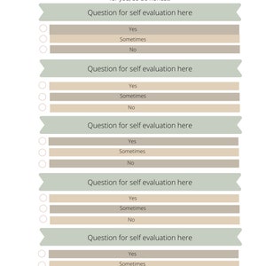 Canva Self Reflection Workbook Template - Etsy