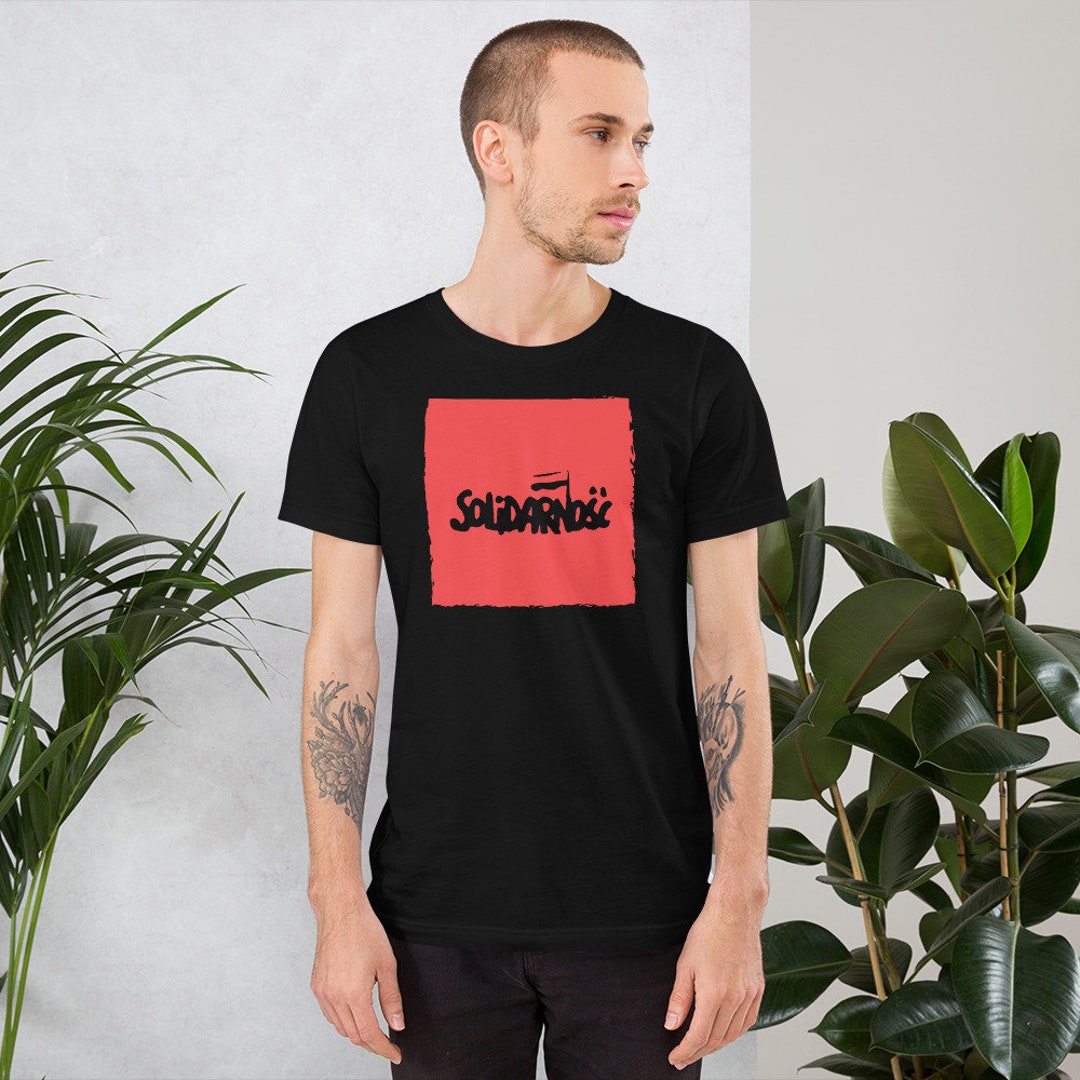 Maglietta unisex Solidarnosc, regalo di solidarietà polacca - Etsy Italia