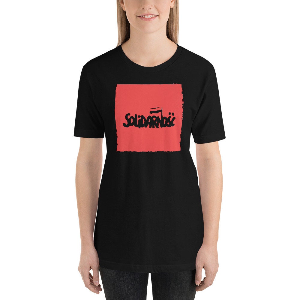 Maglietta unisex Solidarnosc, regalo di solidarietà polacca - Etsy Italia
