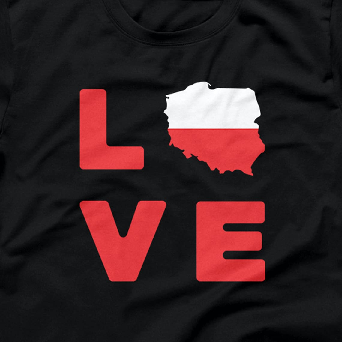 From Poland With Love Polish T-shirt I Love Poland T-shirt - Etsy UK