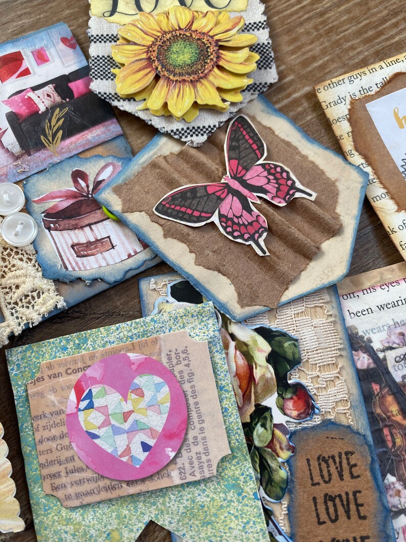 Mixed Media Repurposed Paper Clips for Planners, Journals, Agendas ...