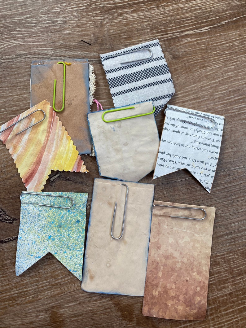 Mixed Media Repurposed Paper Clips for Planners, Journals, Agendas ...