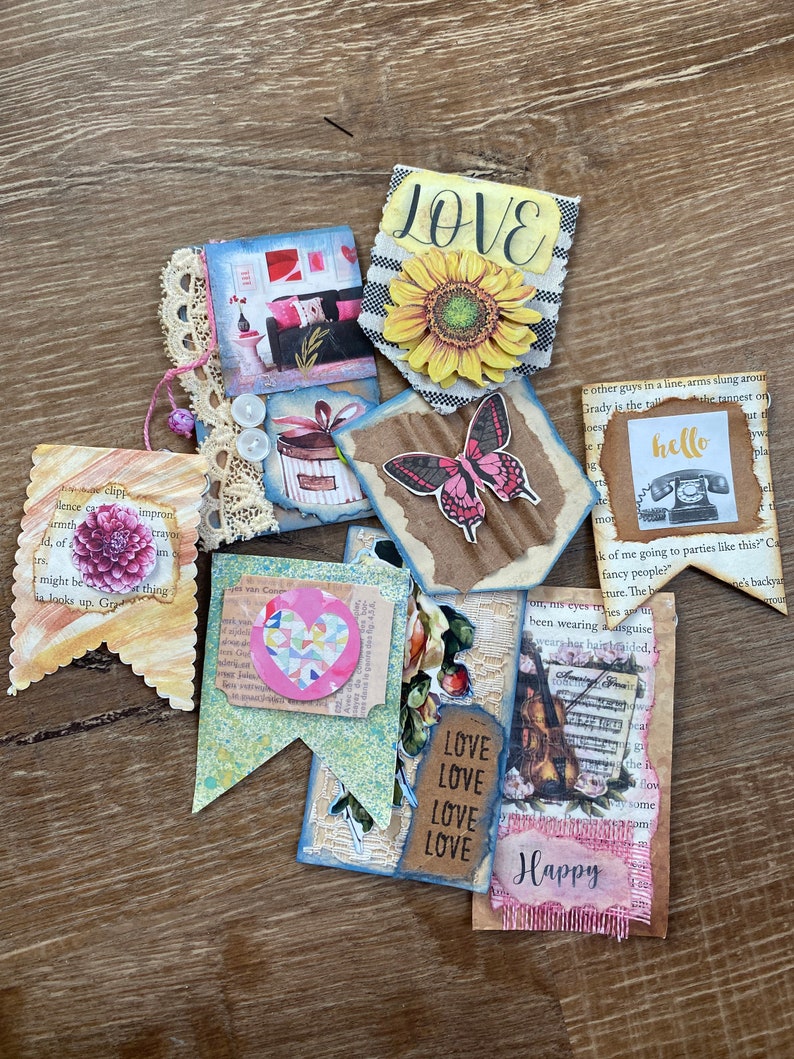 Mixed Media Repurposed Paper Clips for Planners, Journals, Agendas ...