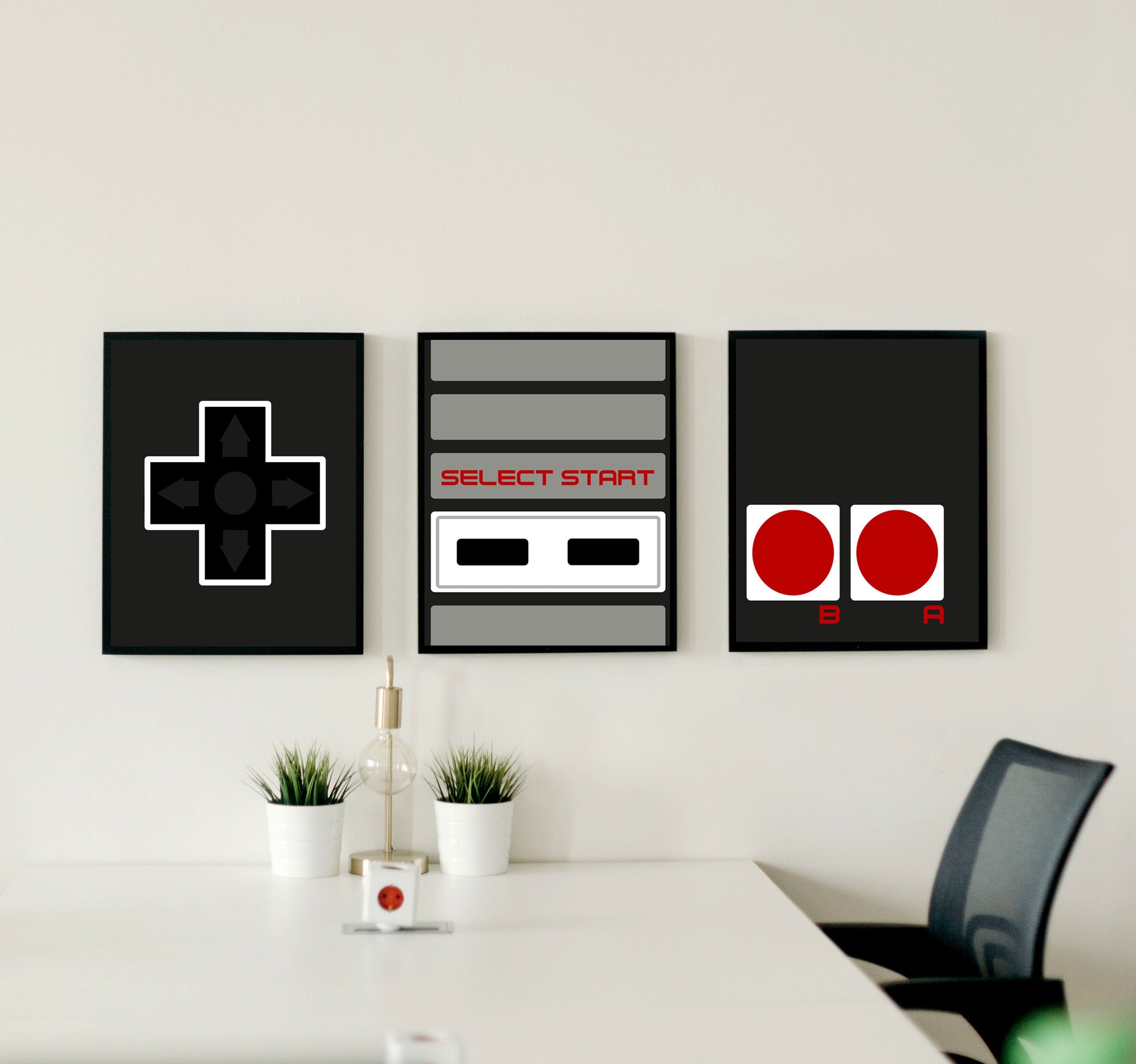 Nintendo Controller Art