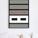 Controller Poster Set | NES Inspired, Printable 3 Piece | Game Room ...