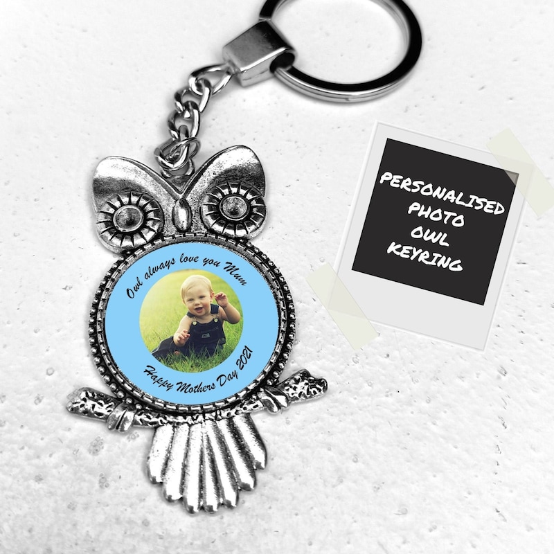 Owl Key Ring - Etsy UK