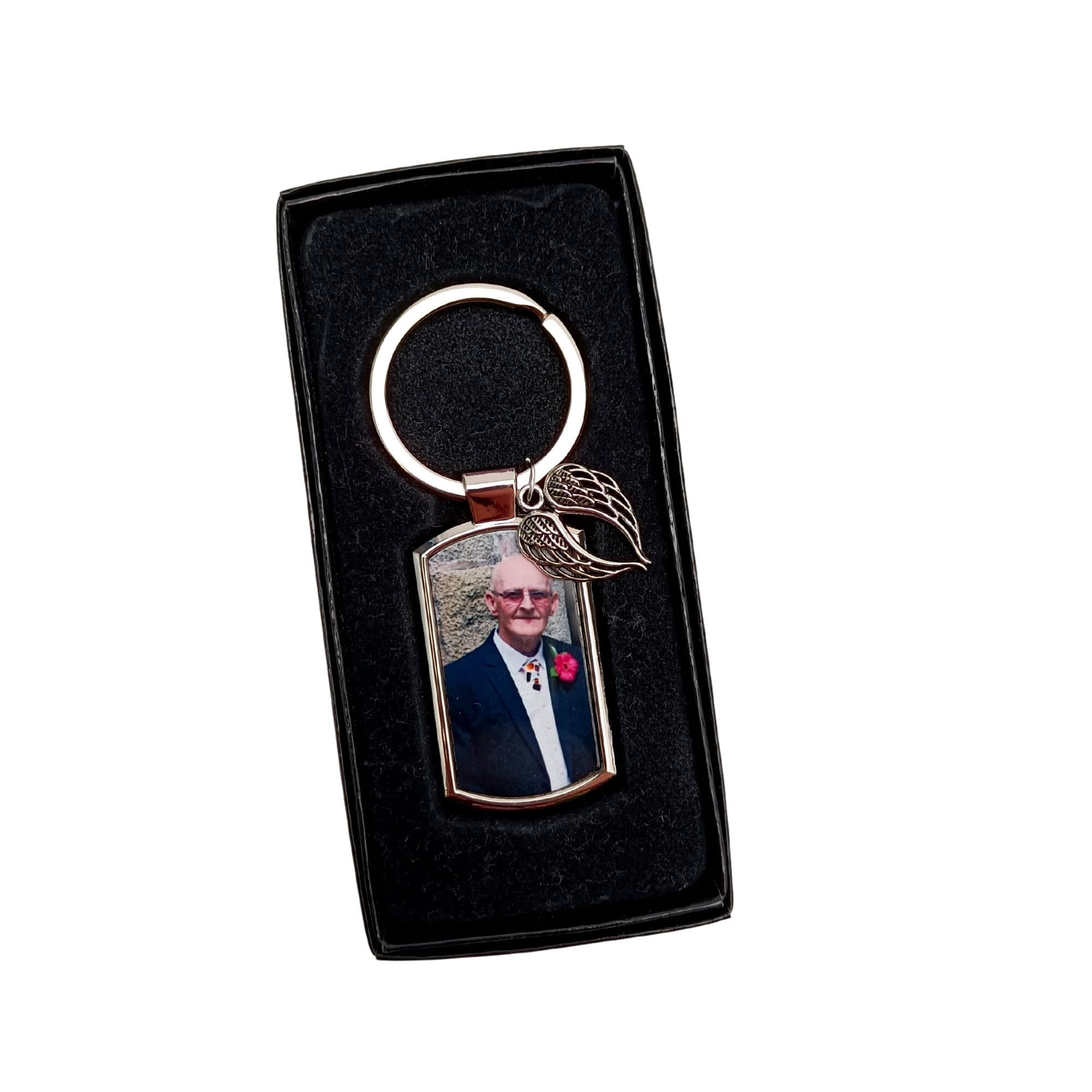 Memorial Gift Keyring Memorial Gift Dad Husband in Loving - Etsy