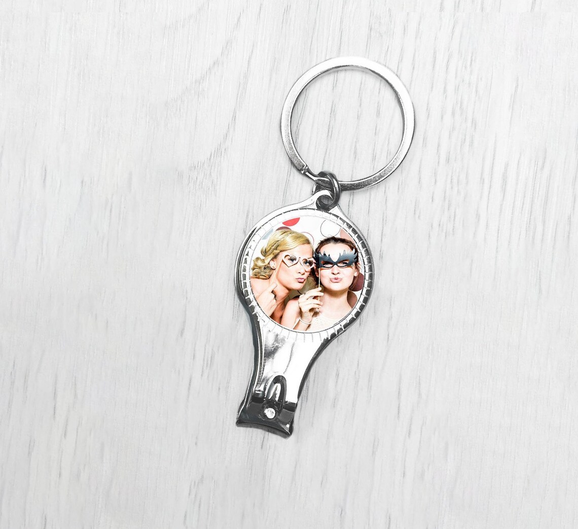 Hen Party Gifts - Photo Keyring, Bottle Opener, Nail Clippers and Nail ...