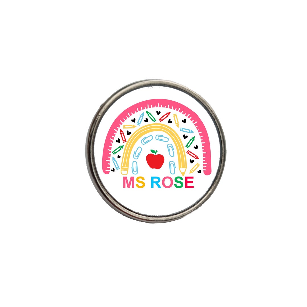 Teacher Gifts Teacher Pin Badge, Teaching Assistant Gift, Teachers Gift ...