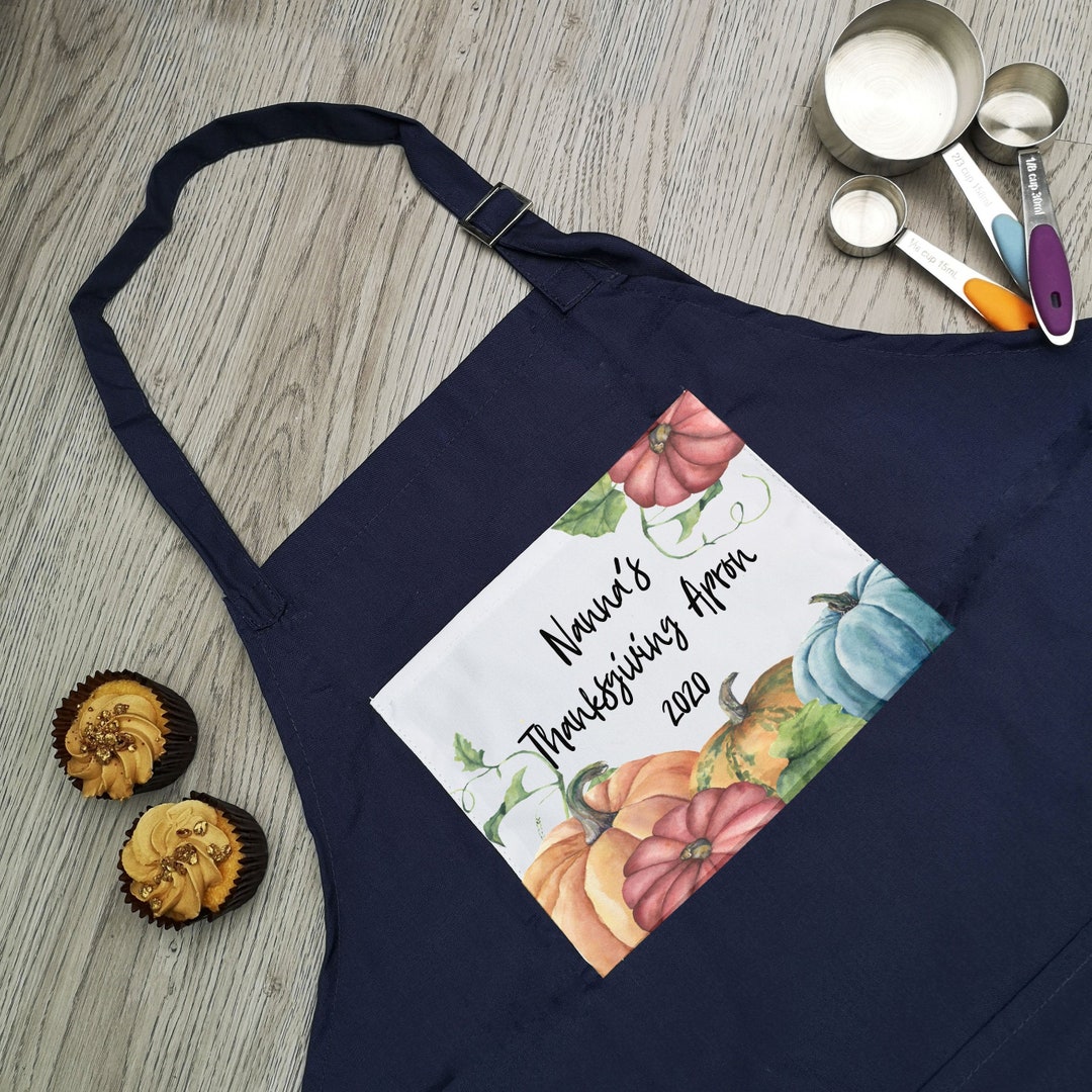 Personalised Thanksgiving Apron - Thanksgiving Gift - Thanks Giving ...