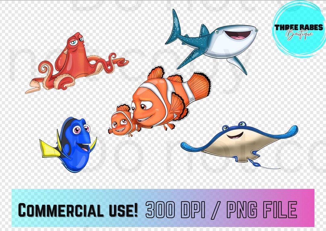 Clip Art Bundle Ocean Friends 2-digital - Etsy