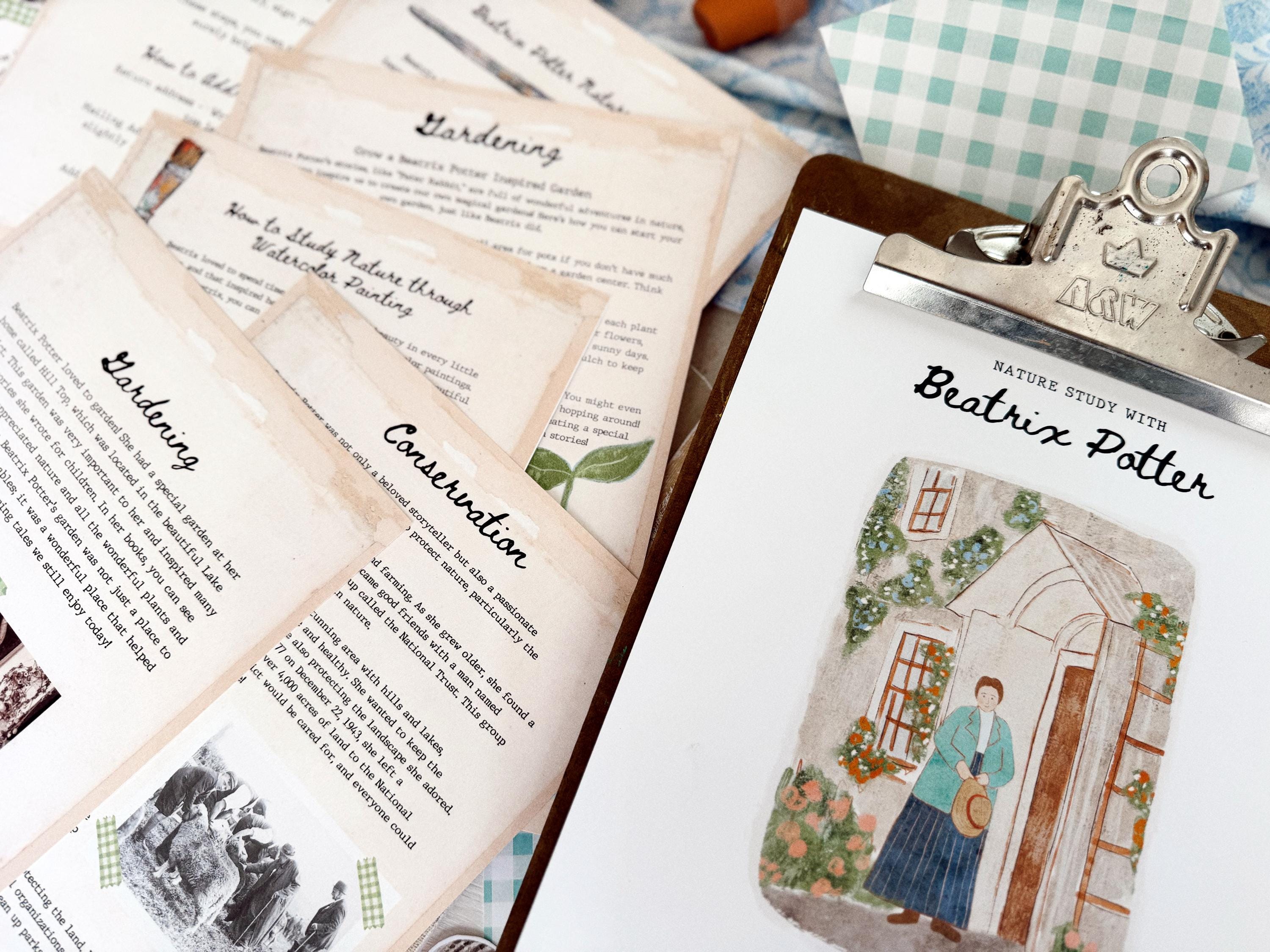 Nature Study With Beatrix Potter Guide | Biography | Cottage ...