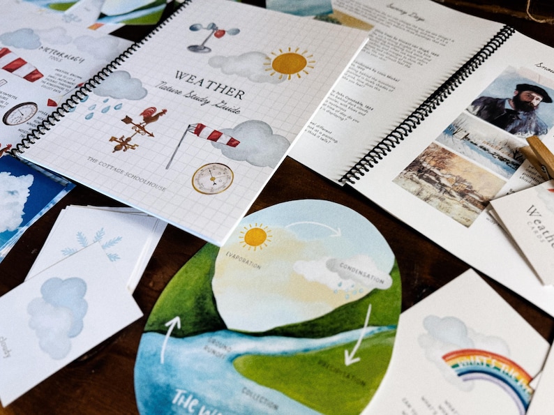 The Weather Guide | 12 Lesson Guide for Elementary | Exploring Weather ...