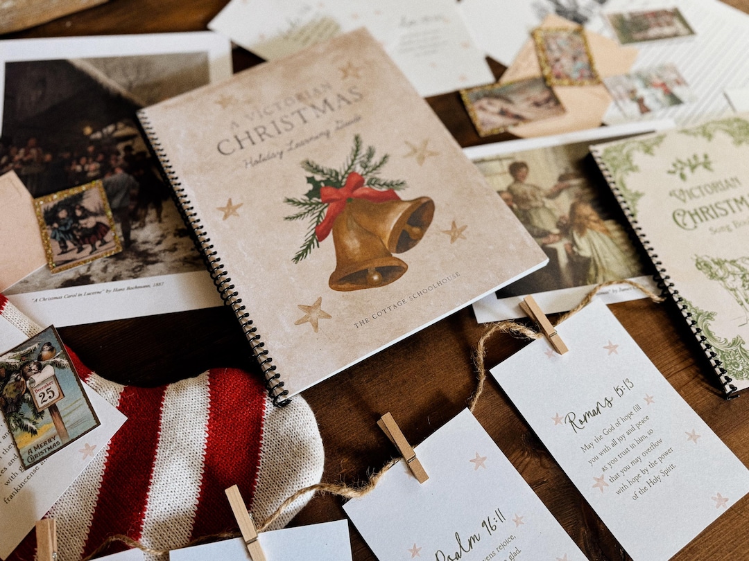 Victorian Christmas Holiday Learning Guide | 5 Lessons | Old Fashioned ...