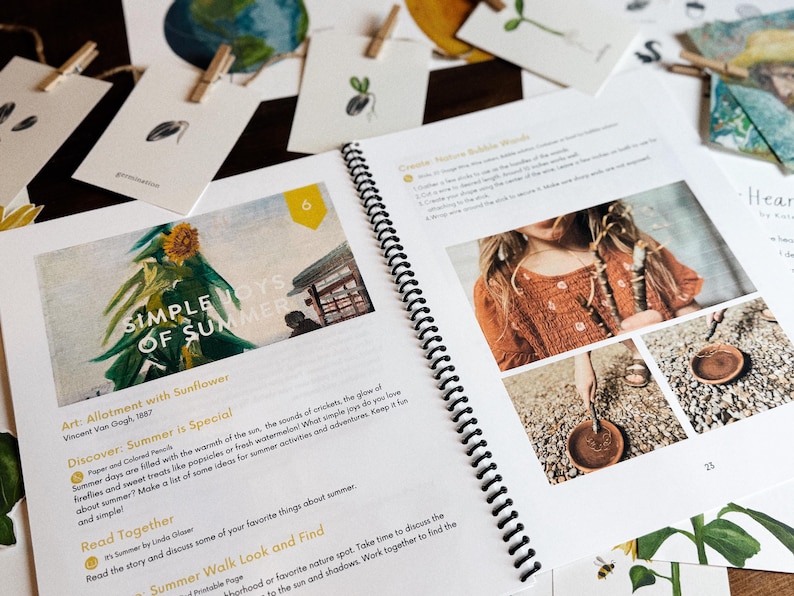 Summer Solstice Art & Nature Study Guide | Summer, Van Gogh Art Study ...