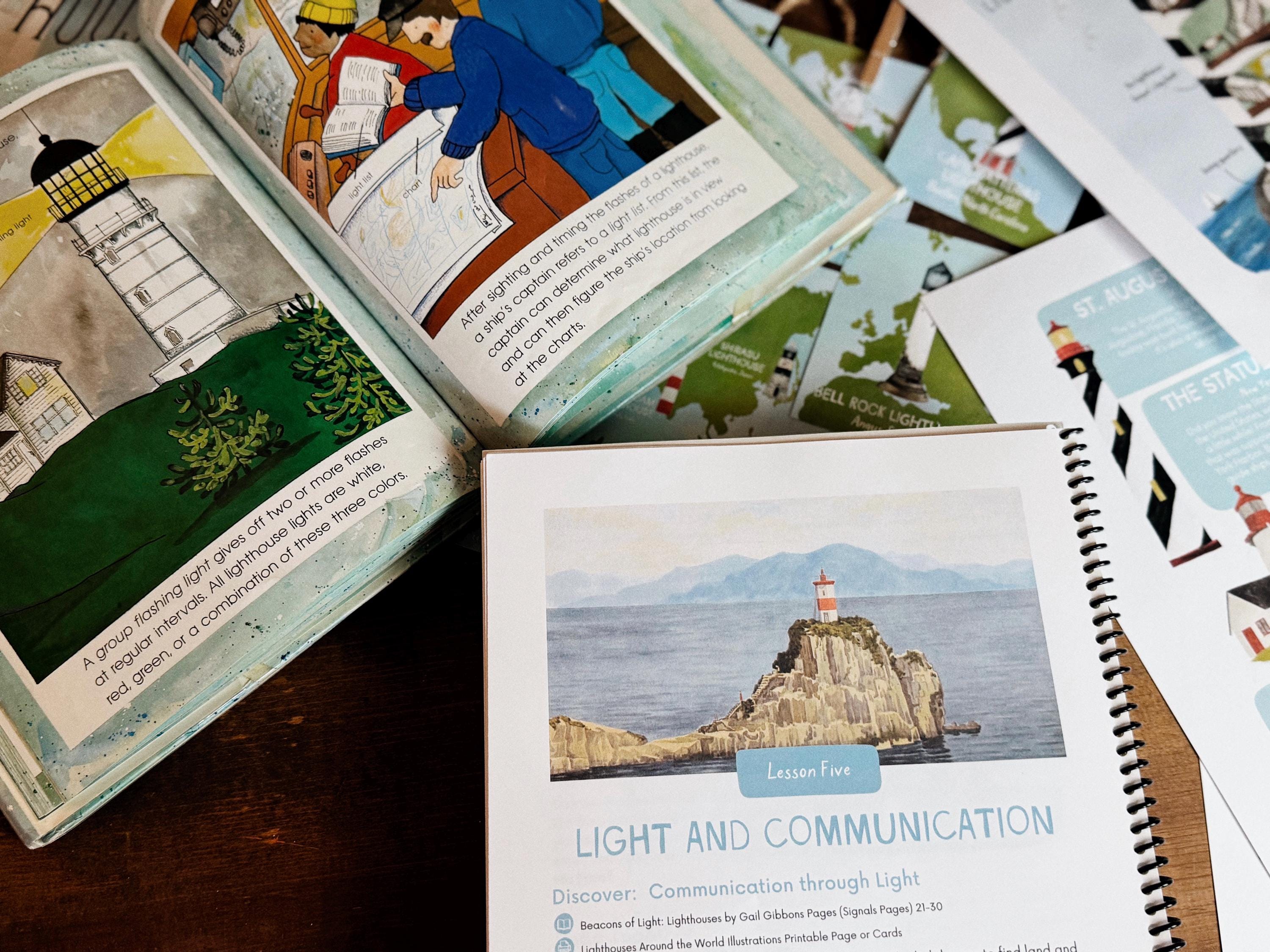 Lighthouses Guide | 5 Lesson Guide | Exploring the Construction ...
