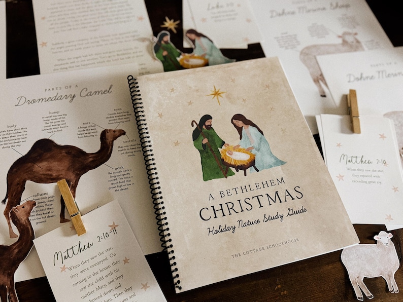 Bethlehem Christmas Nature Study Guide | 5 Lessons | Biblical Unit ...
