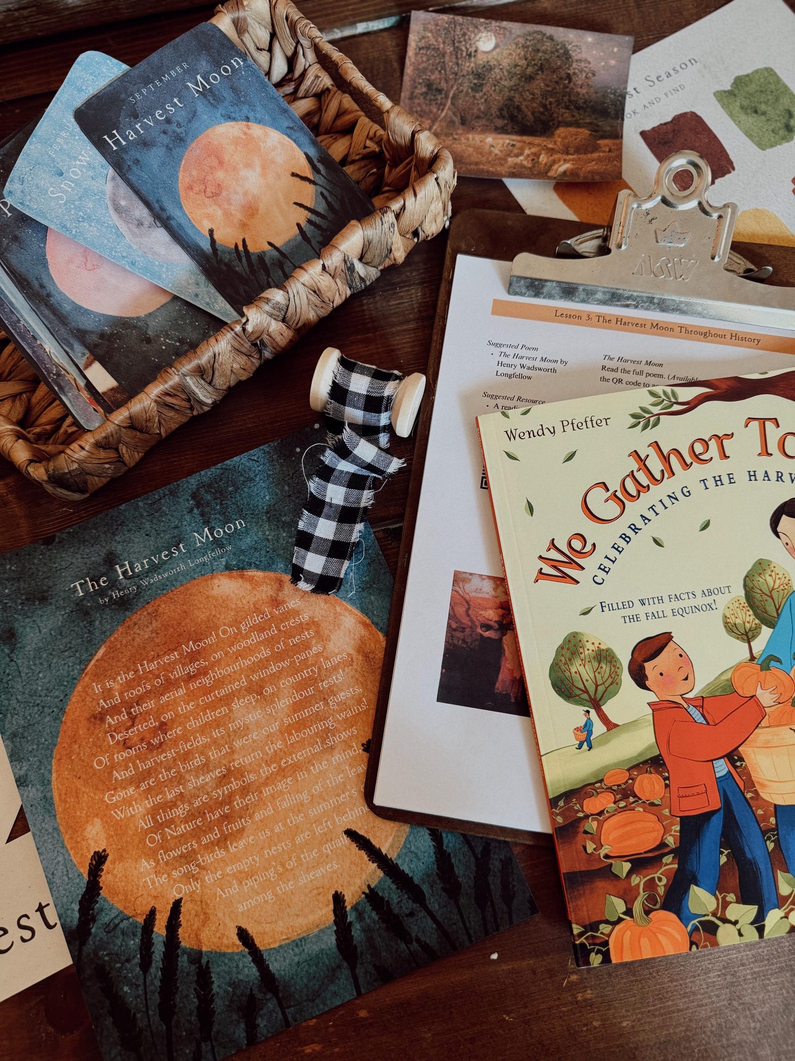 Harvest Moon Nature Study Guide | Instant Download Printable - Etsy