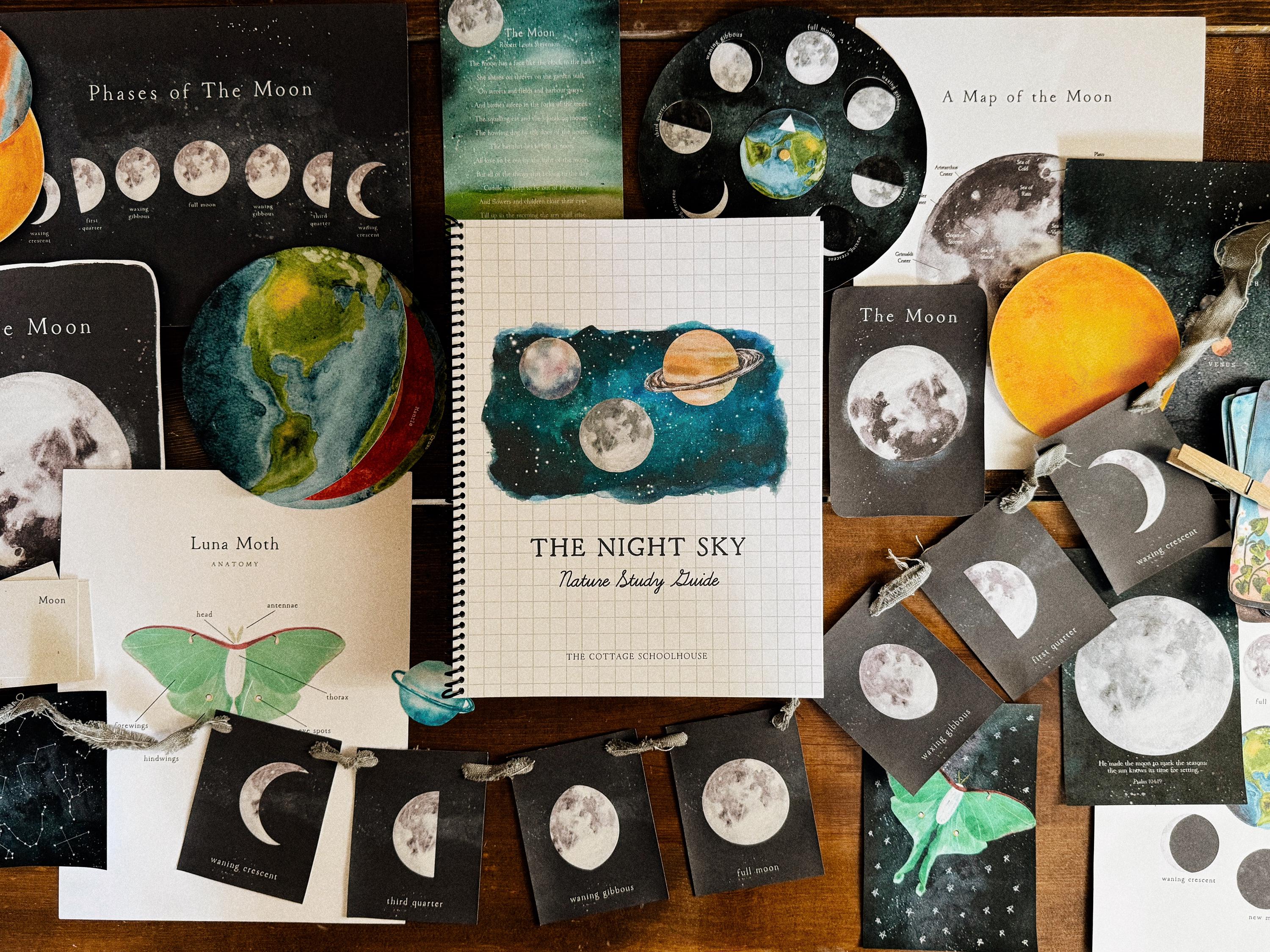 The Night Sky Guide | 10 Lesson Guide | Unit Study Exploring Stars ...