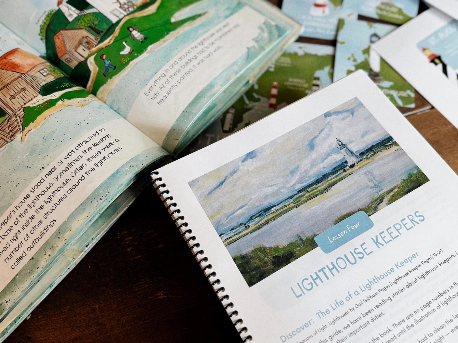 Lighthouses Guide | 5 Lesson Guide | Exploring the Construction ...