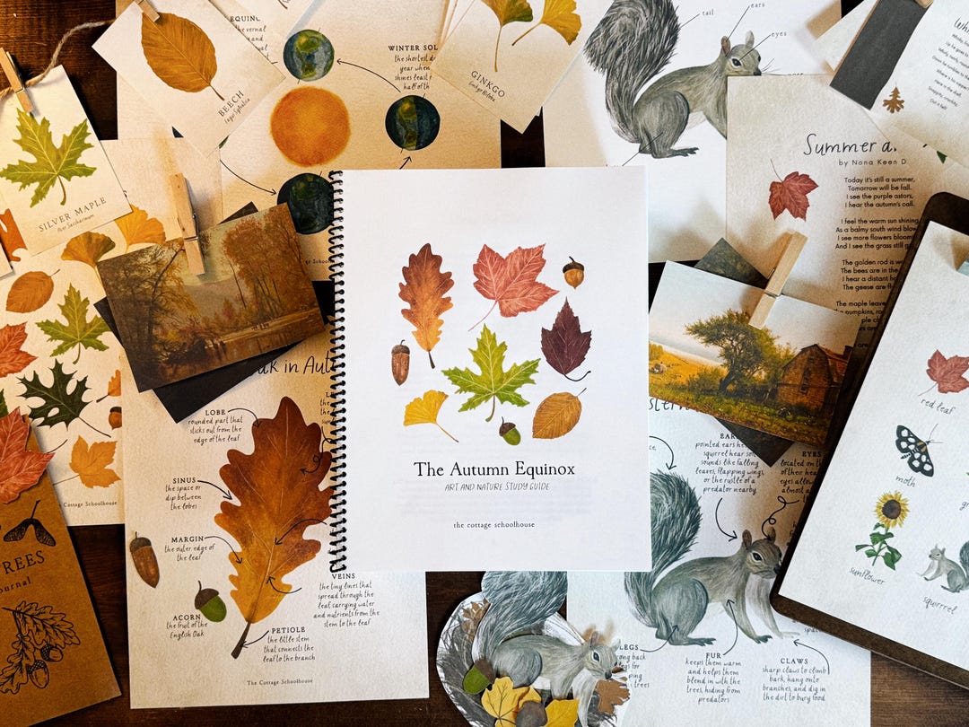 Autumn Equinox Art & Nature Study Guide | Autumn, Whittredge Art Study ...
